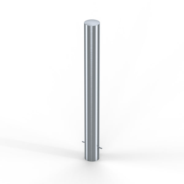 Root Fixed Stainless Steel Bollard - Grade 304 | Bollard Depot