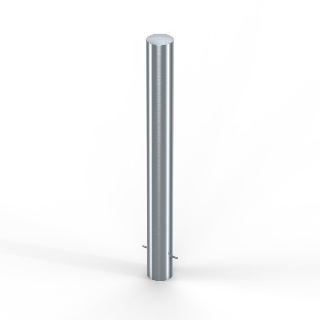 Root Fixed Stainless Steel Bollard - Grade 304 | Bollard Depot