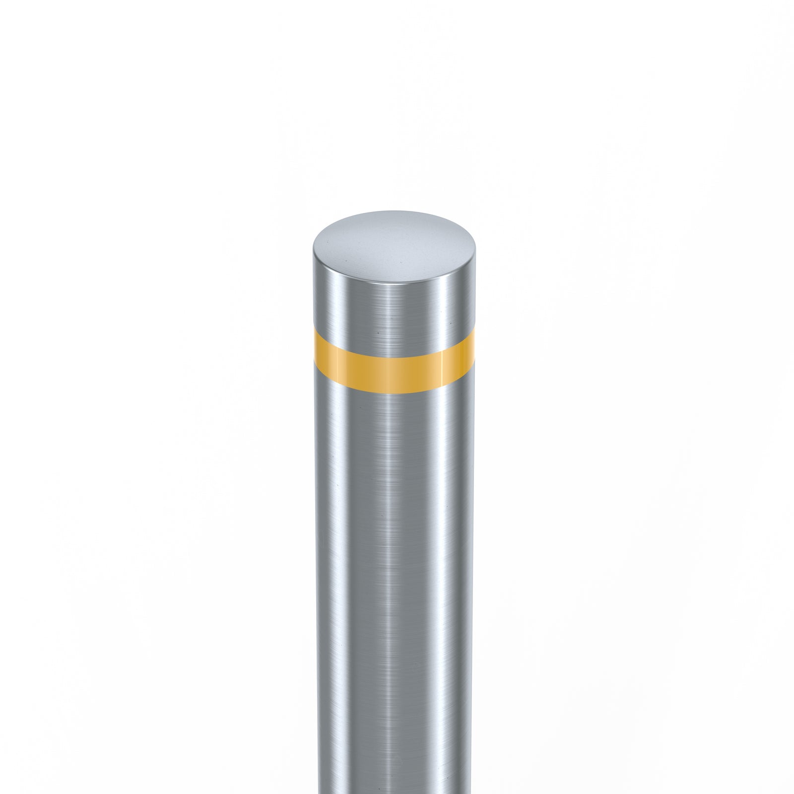 Bolt Down Surface Fixed Stainless Steel Bollard | Bollard Depot