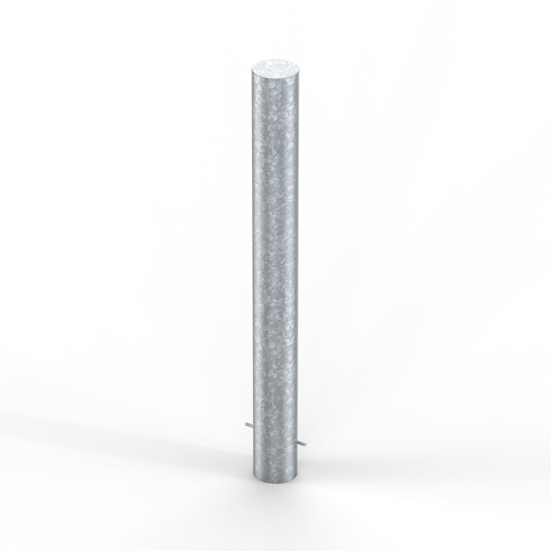 Steel Bollard Semi Domed Top Galvanised (1000mm above ground)– Bollard ...