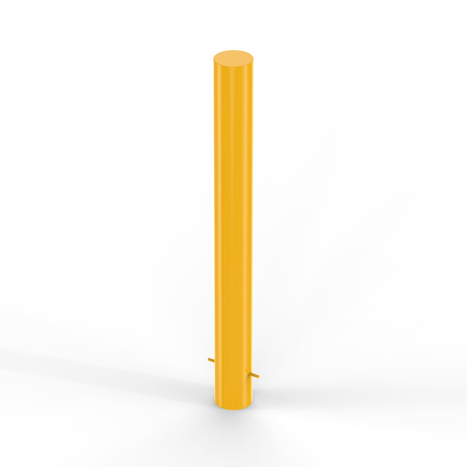 Steel Bollard Semi Domed Top Galvanised (1000mm above ground)– Bollard ...