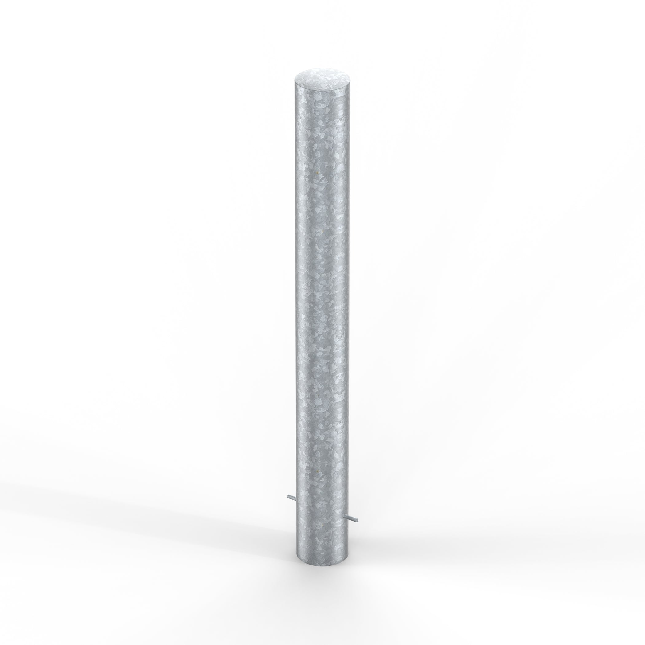 Steel Bollard Semi Domed Top Galvanised (1000mm above ground)– Bollard ...