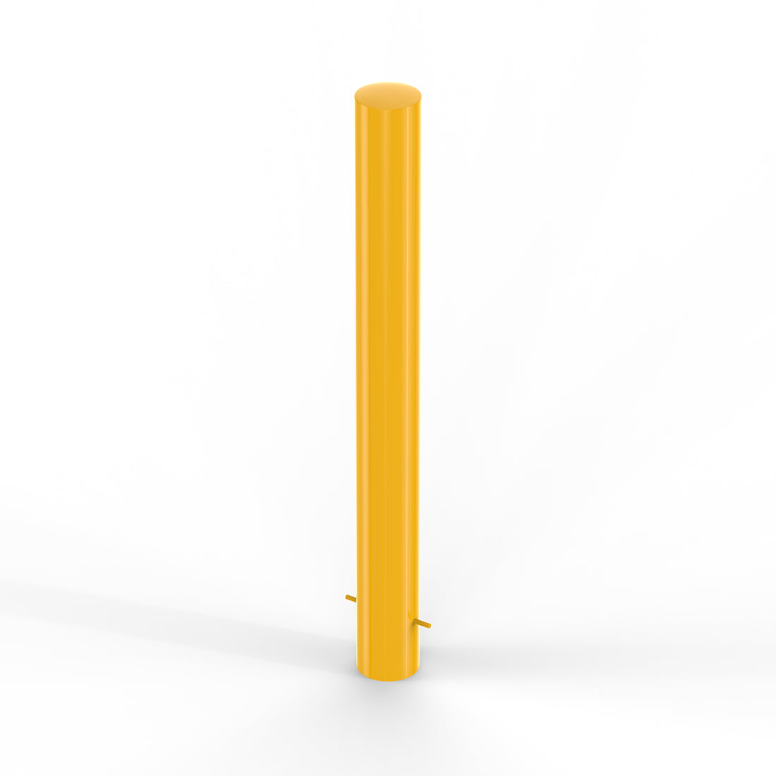 Steel Bollard Semi Domed Top Galvanised (1000mm above ground)– Bollard ...