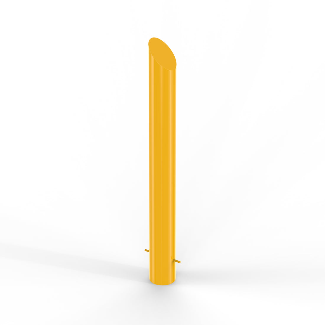 Steel Bollard Semi Domed Top Galvanised (1000mm above ground)– Bollard ...