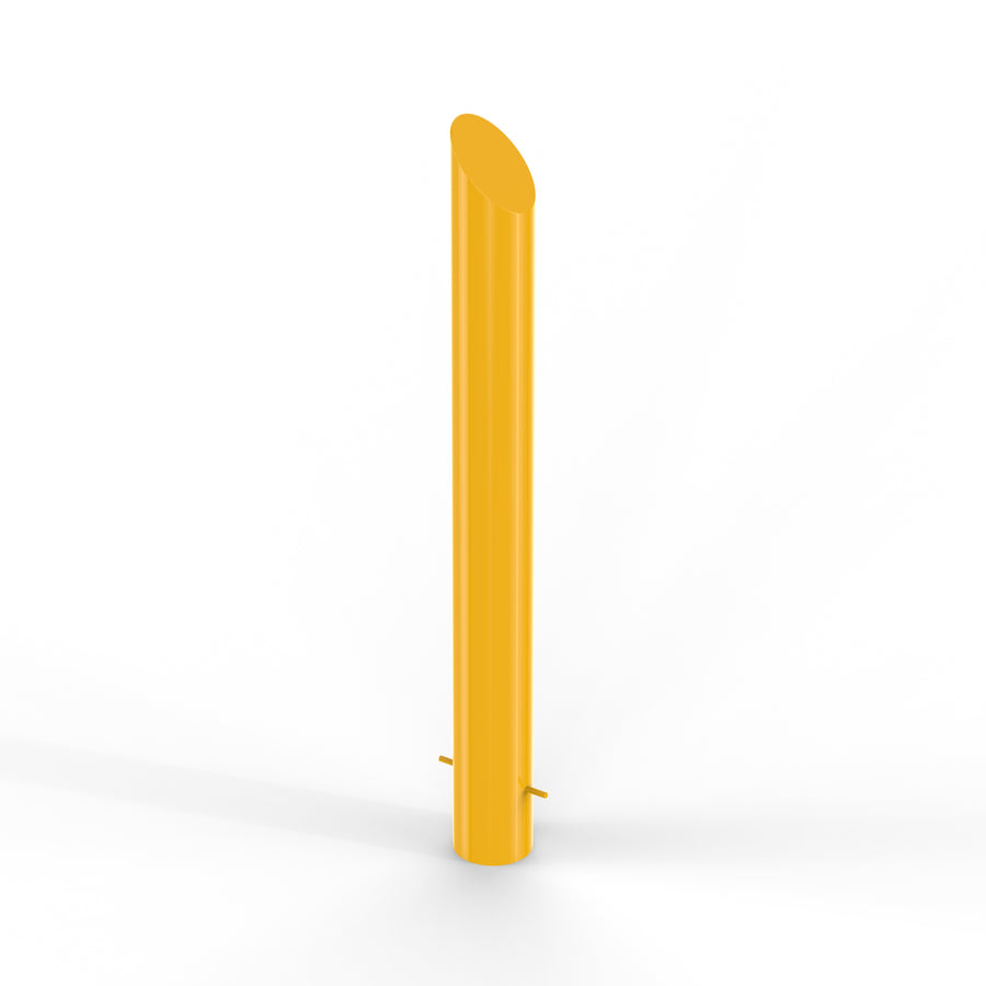 Steel Bollard Semi Domed Top Galvanised (1000mm above ground)– Bollard ...